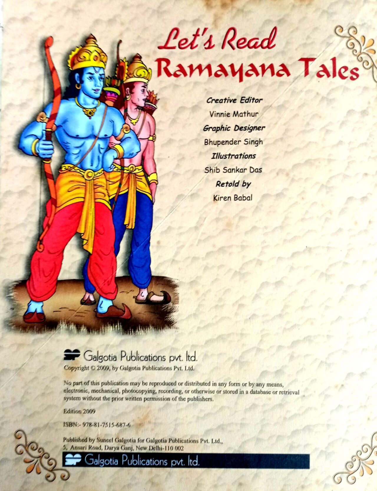 Lets Read Ramayana Tales - Past Cart